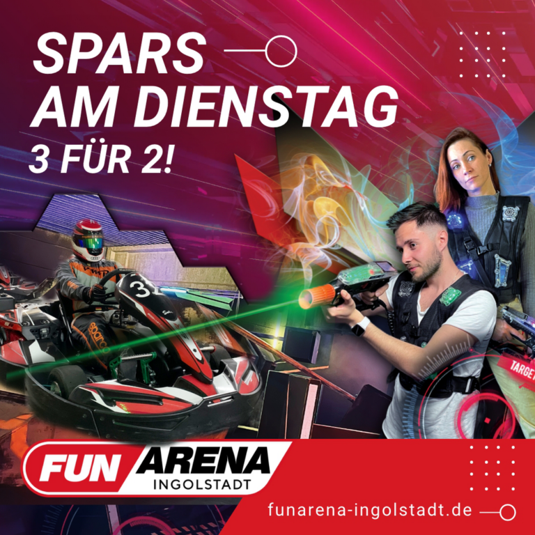 FunArena Ingolstadt - Spaß und Action auf 5000m²