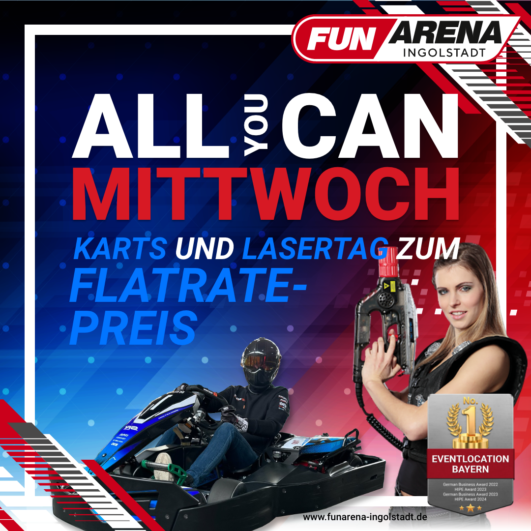 FunArena Ingolstadt - Spaß und Action auf 5000m²